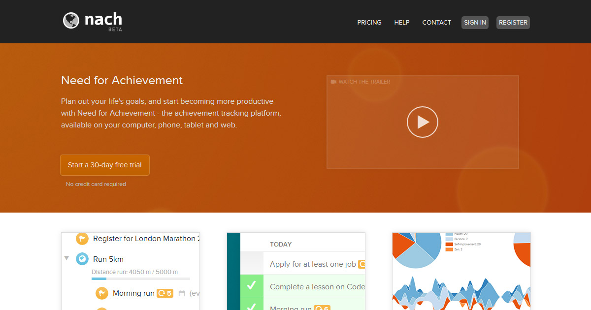 Nach - Achieve your life goals